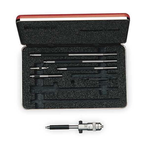 Starrett Inside Micrometer Set, 2 to 12 In 124BZ | Zoro