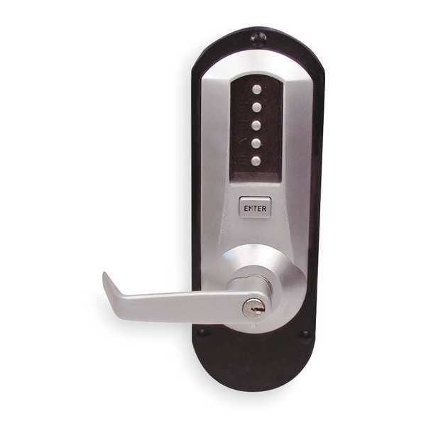 Dormakaba Push Button Exit Trim, Key Override, Left 5010-XS-WL-04-41 | Zoro