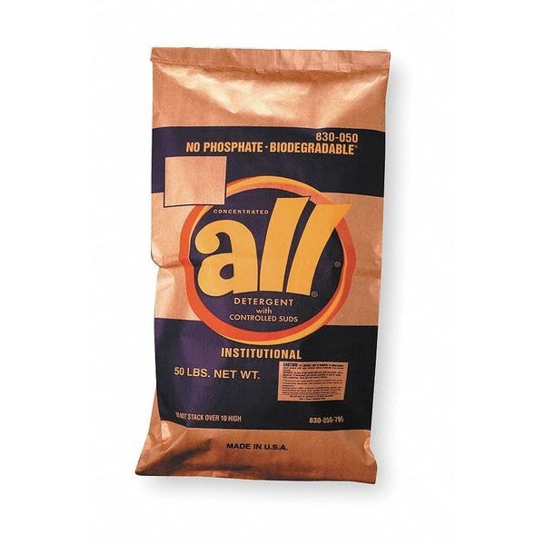 All Powder Laundry Detergent, 50 lb. 2979216 | Zoro