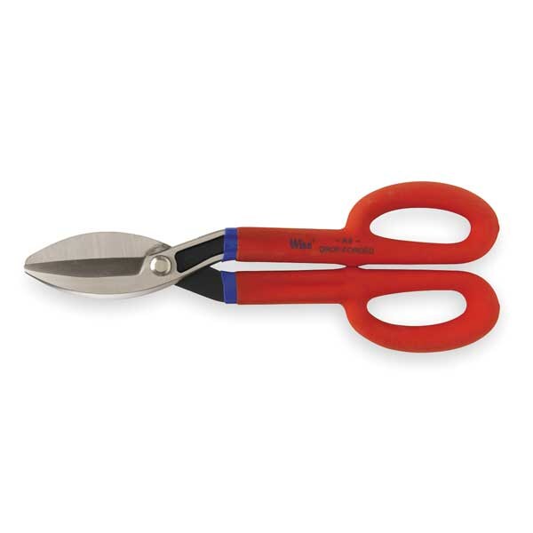Crescent Wiss Tinners Snip, Straight, 12 1/2 in, Hot Drop Forged Tool ...