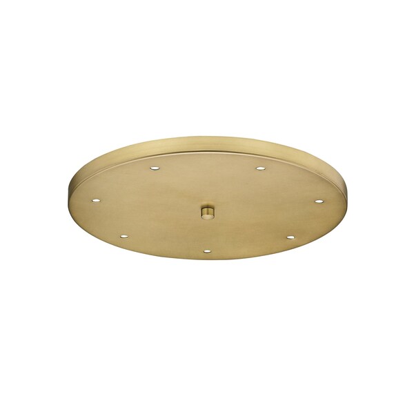 Z-Lite Multi Point Canopy Ceiling Plate, 7-Light, 18 In.W x 1.5 In.H ...