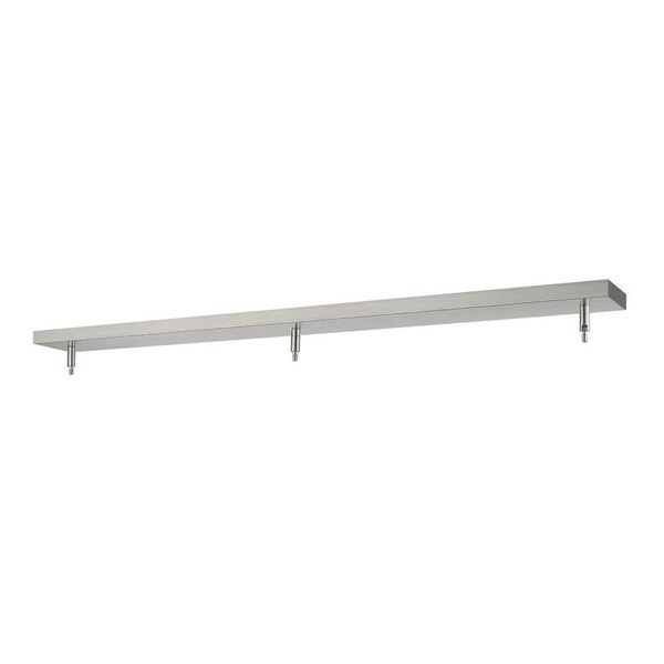 Z-Lite Multi Point Canopy 3 Light Ceiling Plate, Brushed Nickel CP4403 ...