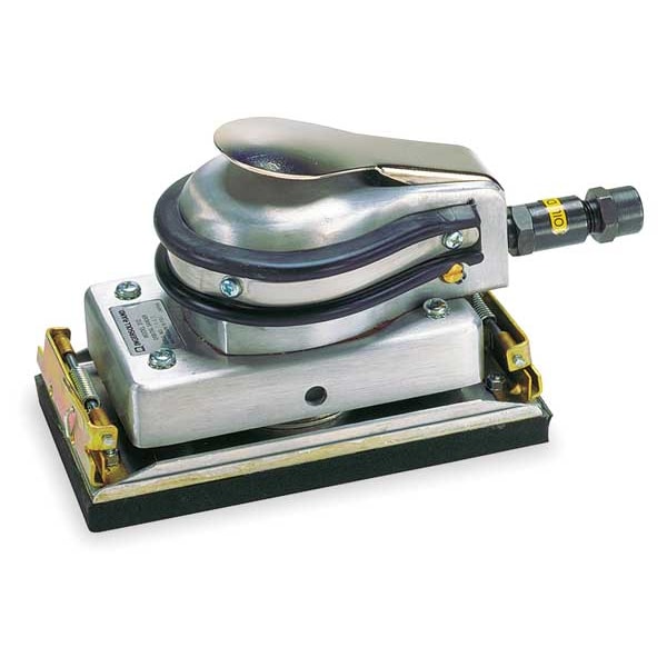 INGERSOLL RAND 3.67x6.75" Random Orbital Sander, Paper Clamp Pad, 8000 ...