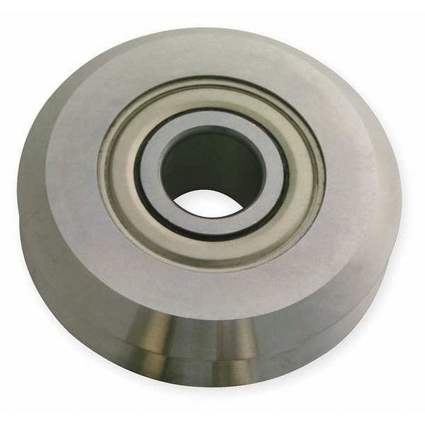 Pbc Linear V-Guide Wheel Bearing, Bore 0.3750 In VWSS2 | Zoro