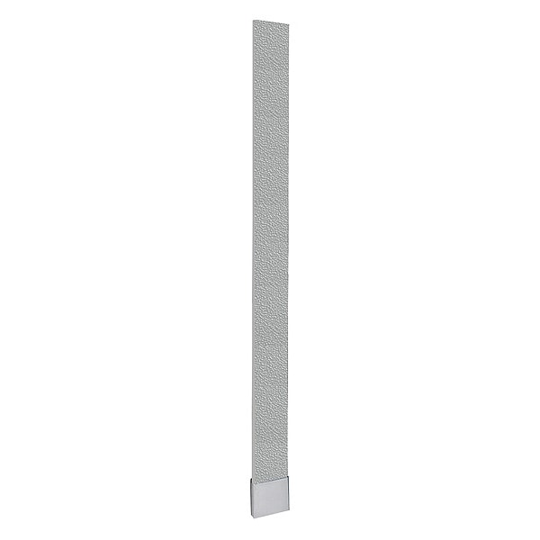 Asi Global Partitions 82" x 6" OHB Partition Pilaster, Polymer, Gray 40 ...