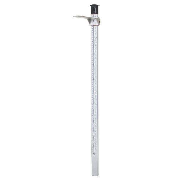 Doran Mechanical Height Rod, White, Aluminum DS1150 | Zoro
