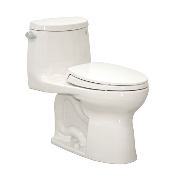 Toto Tank Toilet, 1.28 gpf, Tornado Flush, Floor Mount, Elongated ...