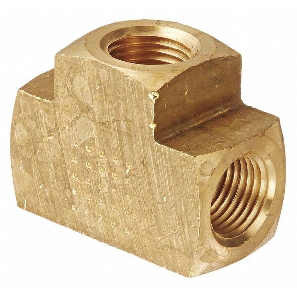 Weatherhead Tee Brass 1/8In, 3700X2 3700X2 | Zoro