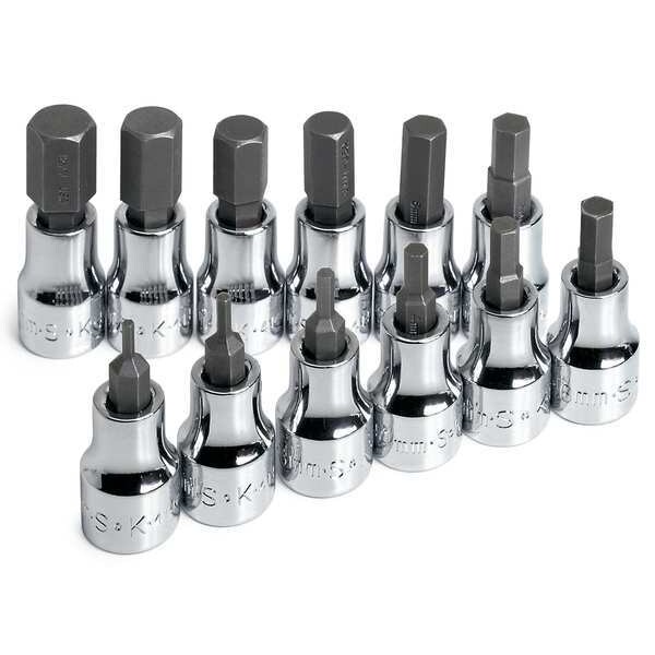 Sk Professional Tools 3/8 in Drive Socket Set, Metric, 7 pcs 19706 | Zoro