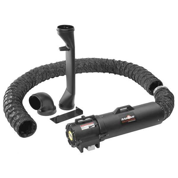 Ramfan Manhole Entry Kit, Ex-Prf, 8In, 1/3HP, 115V UB20XX | Zoro