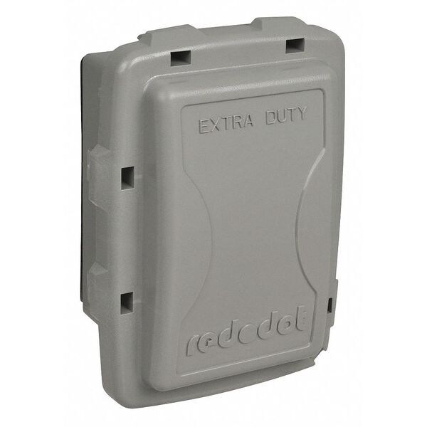 Red Dot While In Use Weatherproof Cover, 1 Gang CKPS-G | Zoro