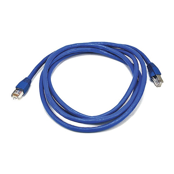Monoprice STP Cable, 500MHz, 24AWG, Blue, 7ft 5901 | Zoro