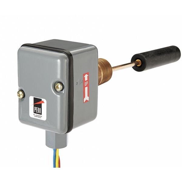 Johnson Controls Liquid Level Float Switch, 120 to 277VAC F63BF-1C | Zoro