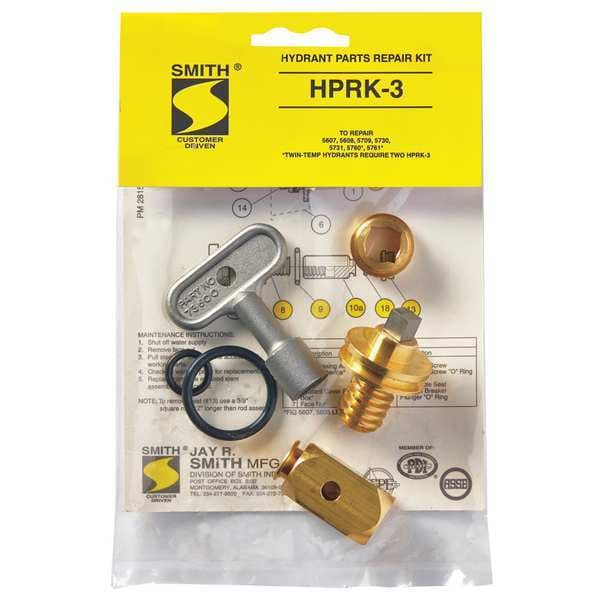 Jay R. Smith Manufacturing Hydrant Repair Kit HPRK-3 | Zoro
