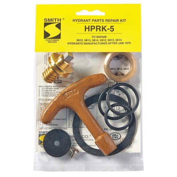 Jay R. Smith Manufacturing Hydrant Repair Kit HPRK-5 | Zoro