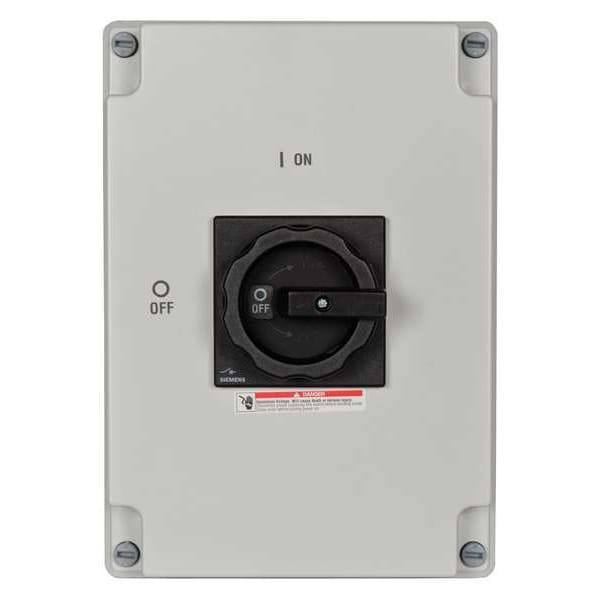 Siemens Nonfusible, Safety Switch, Heavy Duty, 600 V, 3PST ...