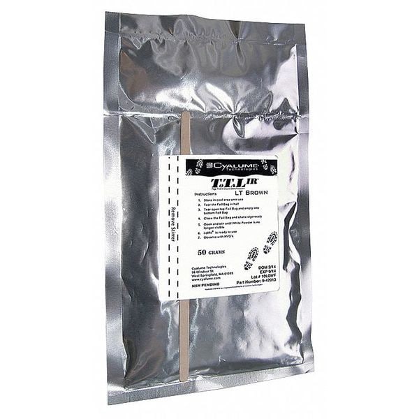 Total Ir By Cyalume Technologies IR Tracing Powder, Infrared Brown, 50g ...