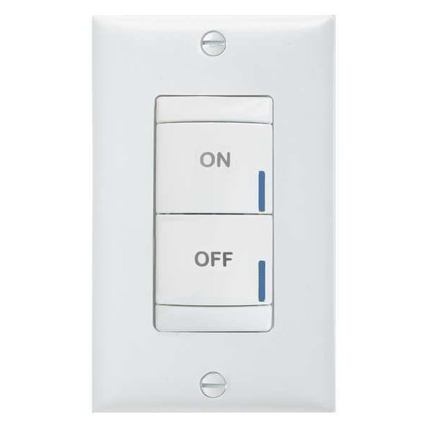 Sensorswitch Digital Wall Switch, Wall, White BR2 BWH PWH | Zoro