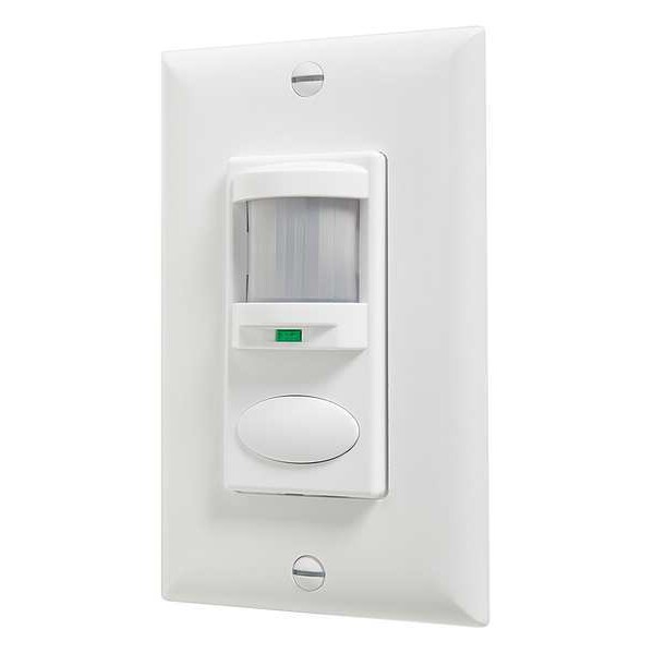 Lithonia Lighting Occupancy Sensor, PIR, 1000 sq ft, Ivory SSD SA 120 ...