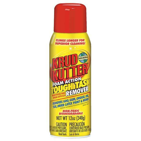 Krud Kutter Adhesive Remover, White, Aerosol can KR124 | Zoro