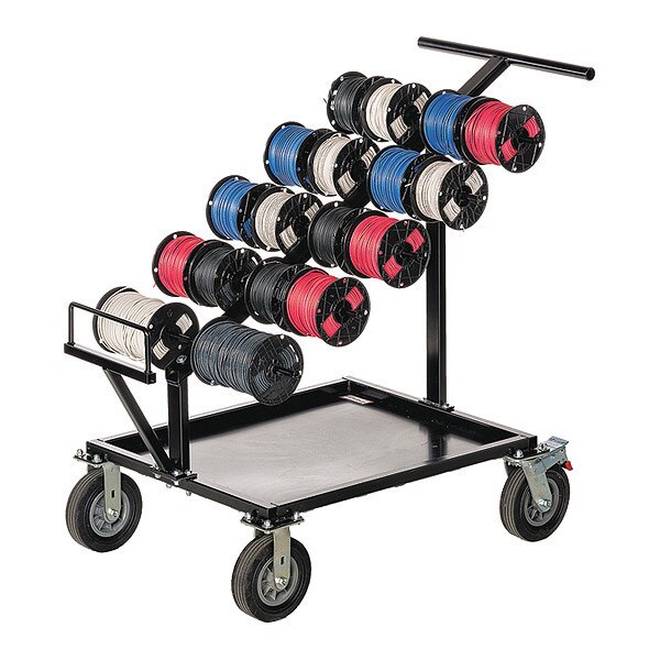 Southwire Large Capacity Wire Cart 535 1000 lb. Capacity, 50"L x 29-1/2 ...