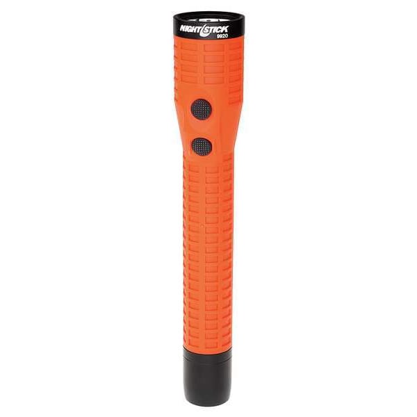 Nightstick Red Rechargeable LED Industrial Handheld Flashlight, 3.7V ...