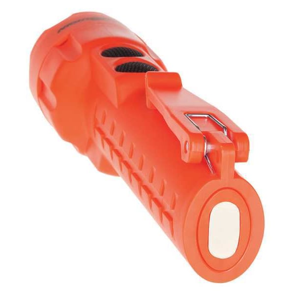 Nightstick Red LED Industrial Handheld Flashlight, Alkaline AA, 235/130 ...