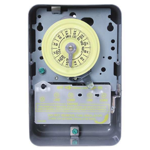 Intermatic Electromechanical Timer, 24-Hour, 1NO/1NC T105 | Zoro