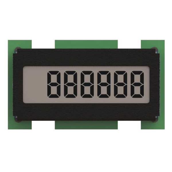 Enm Electronic Counter, 6 Digits, LCD C1101BB | Zoro