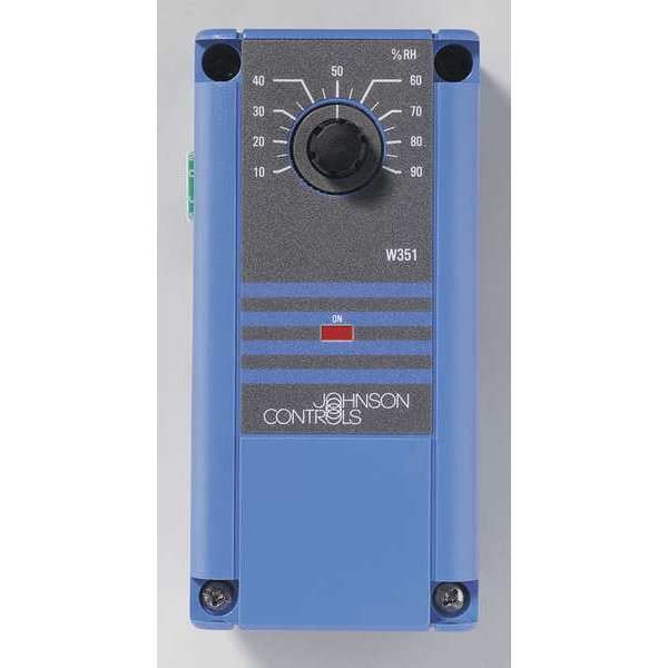 Johnson Controls Humidity Controller, Surface or DIN rail, 10 %, SPDT ...