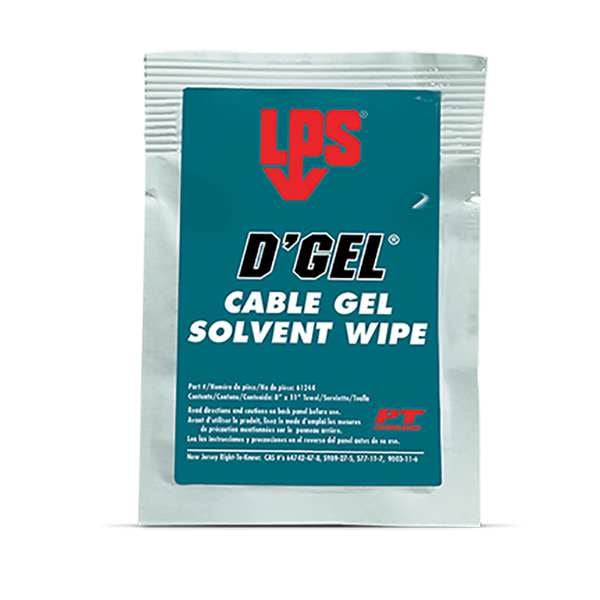 Lps D'Gel(R), Solvent Degreaser Wipes, Orange 61244 | Zoro