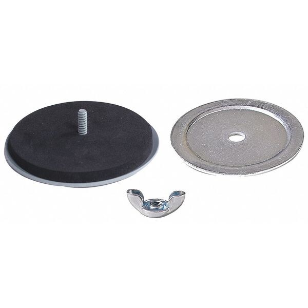 Zoro Select Oiltight Hole Seal, 2.50 in, Galvanized Steel 20Z684 | Zoro