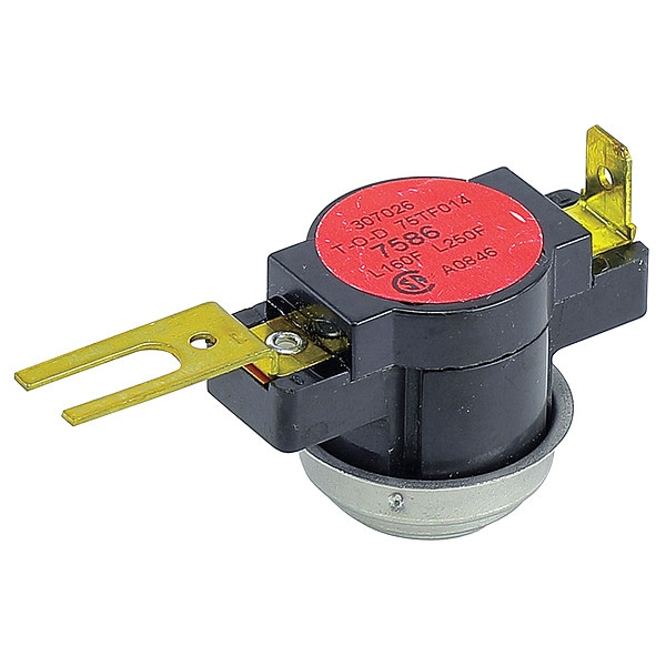 York Auto Switch, 160 deg./120 deg. F, SPST S1-025-22273-003 | Zoro