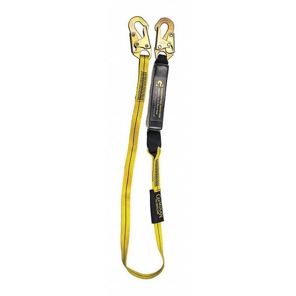 Guardian 3 ft.L Shock Absorbing Lanyard 01214 | Zoro