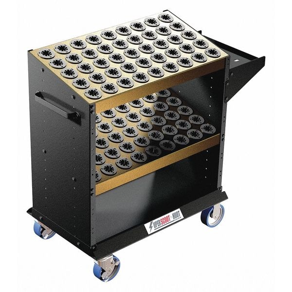 Huot CNC Tool Cart, CAT30 Toolholders 23930 | Zoro