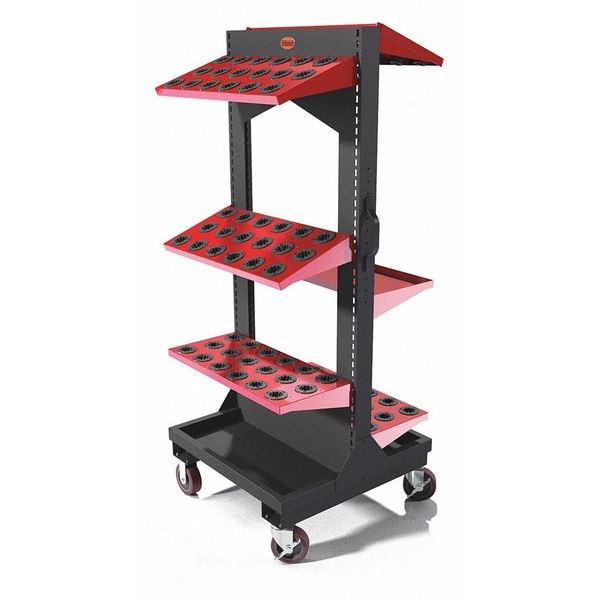 Huot CNC Tool Cart Tree, Tall, CAT30 55330 | Zoro