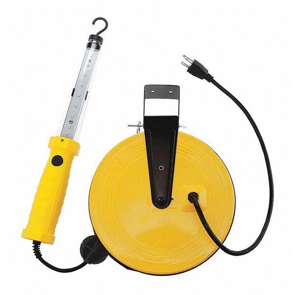 Bayco LED Light, w/Hook on Retractable Reel SL-866 | Zoro