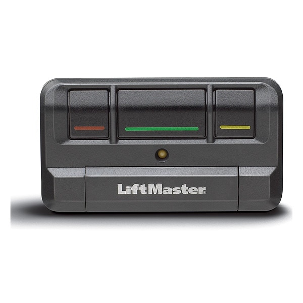 Liftmaster Transmitter, 4 3/4 in L, 2 3/4 in H, Black 813LMX | Zoro