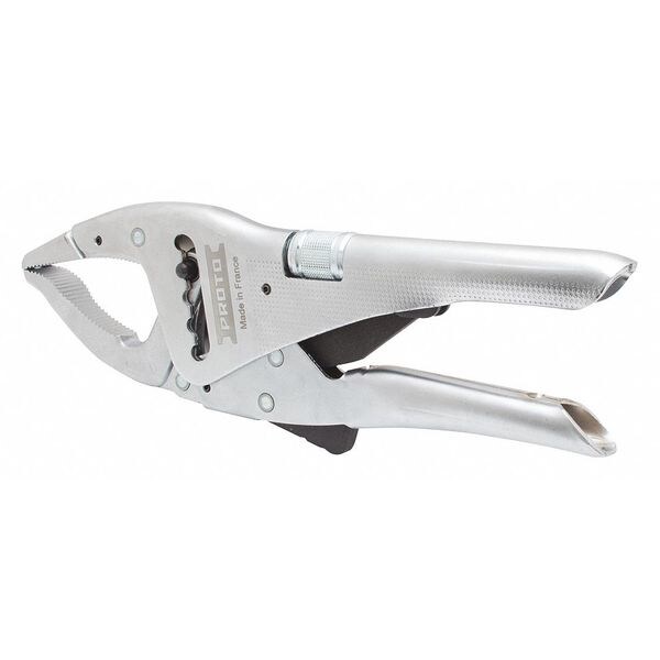 PROTO 9-27/32" Multi-Position Lock Grip Pliers-Long Jaw, - J501A