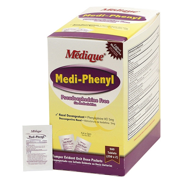 Medi Phenyl Medi-Phenyl, Tablet, 5mg, PK500 20513 | Zoro