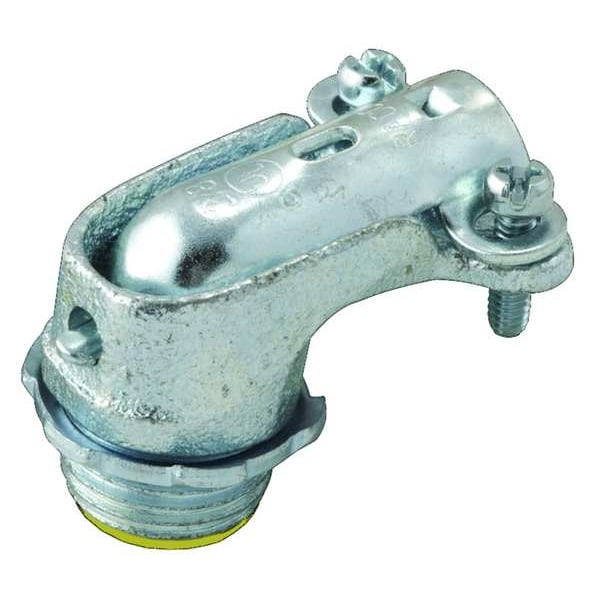 Raco Flexible AC/MC Grounding Connector, 2 in, Push-On, Iron, Zinc ...