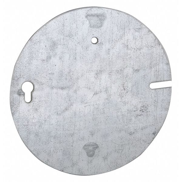 Raco Electrical Box Cover, Round, Steel 892 | Zoro