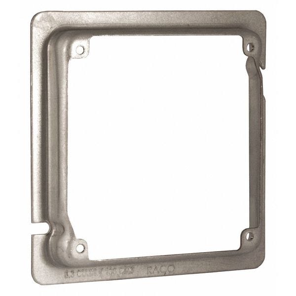 Raco Mud Ring, 2 Gangs, Square Box Type 855 | Zoro