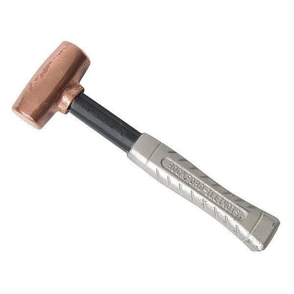 American Hammer Hammer, Copper, 2 lb., 12" AM2CUXAG | Zoro