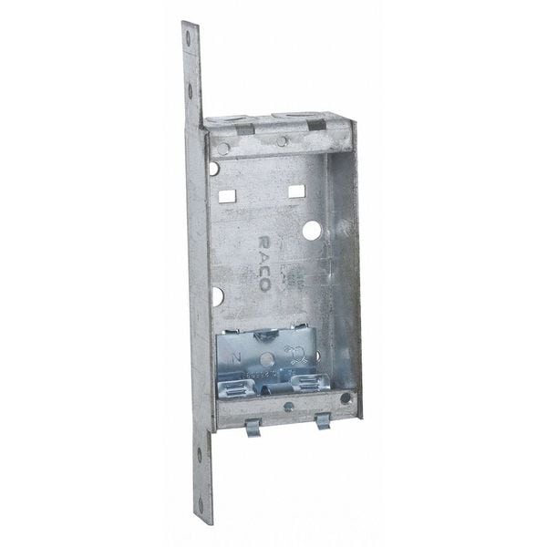 Raco Electrical Box, 6.5 cu in, Switch Box Type, 1 Gang, Steel ...