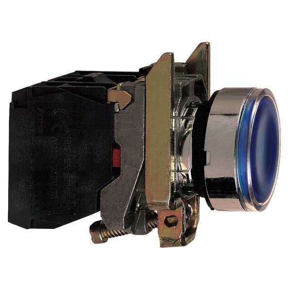 Schneider Electric Illuminated Push Button, 22mm, Blue XB4BW36B5 | Zoro