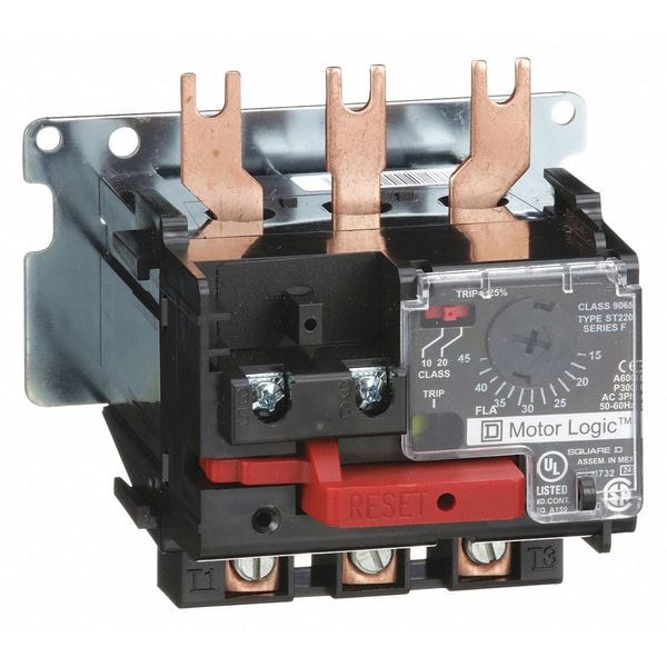 Square D NEMA Overload Relay, 1NC, 15 A Min current, 45 A Max current ...