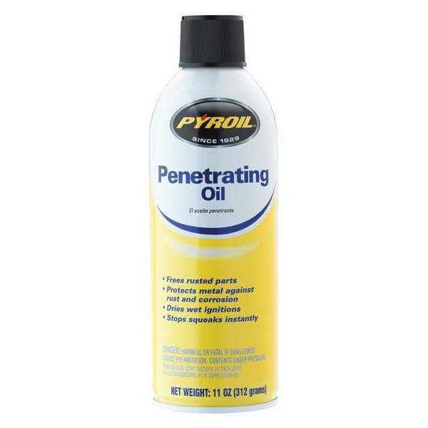 Pyroil Penetrating Silicone Spray, Aerosol, 11 Oz 596555 | Zoro