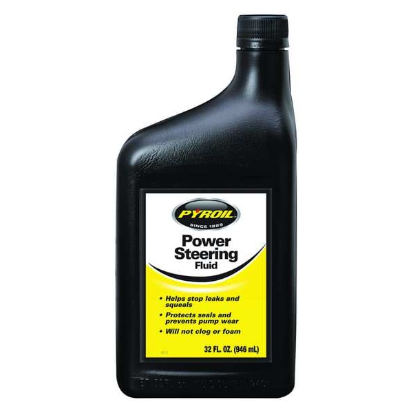 Pyroil Power Steering Fluid, 32 Oz PYPSF32 | Zoro