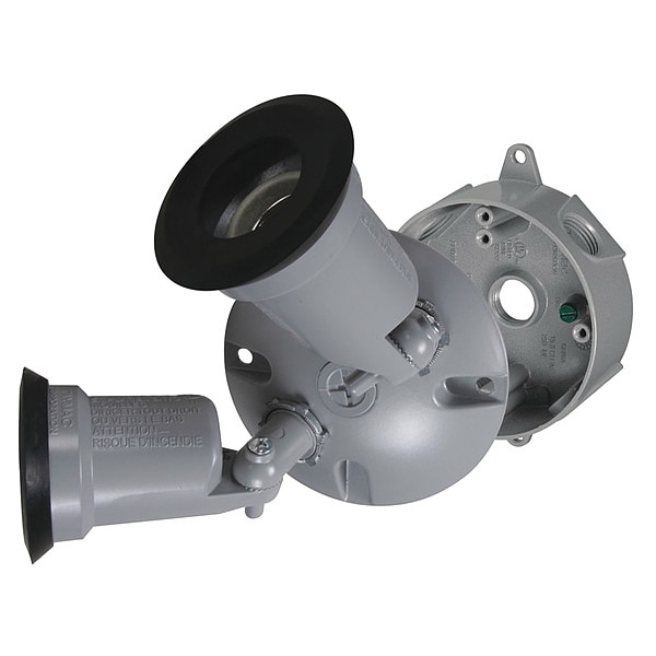 Taymac Floodlight Lampholder Kit, Incndscnt, 150W LT233S | Zoro